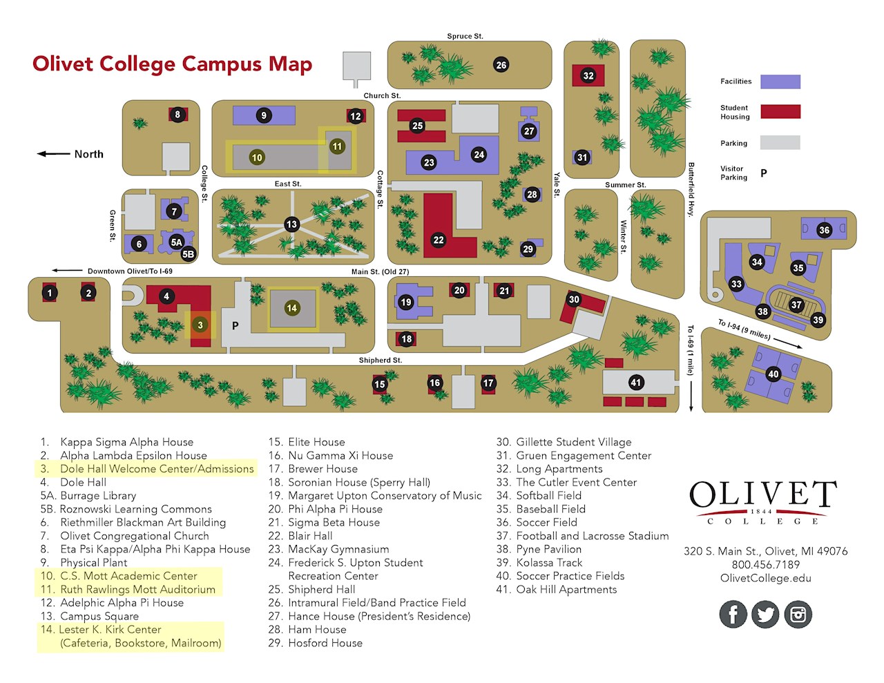 Olivet Mi Directions at Tina Rooney blog