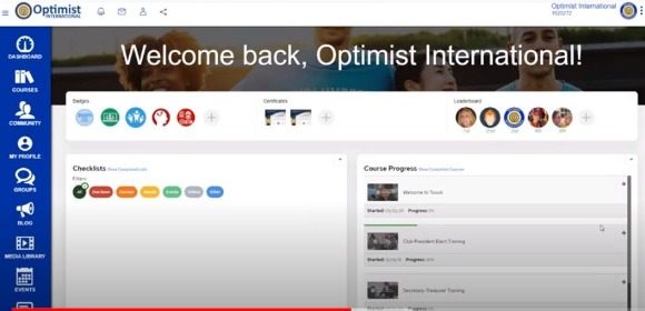 Optimist Institute (LMS) | Optimist International Central Ontario District