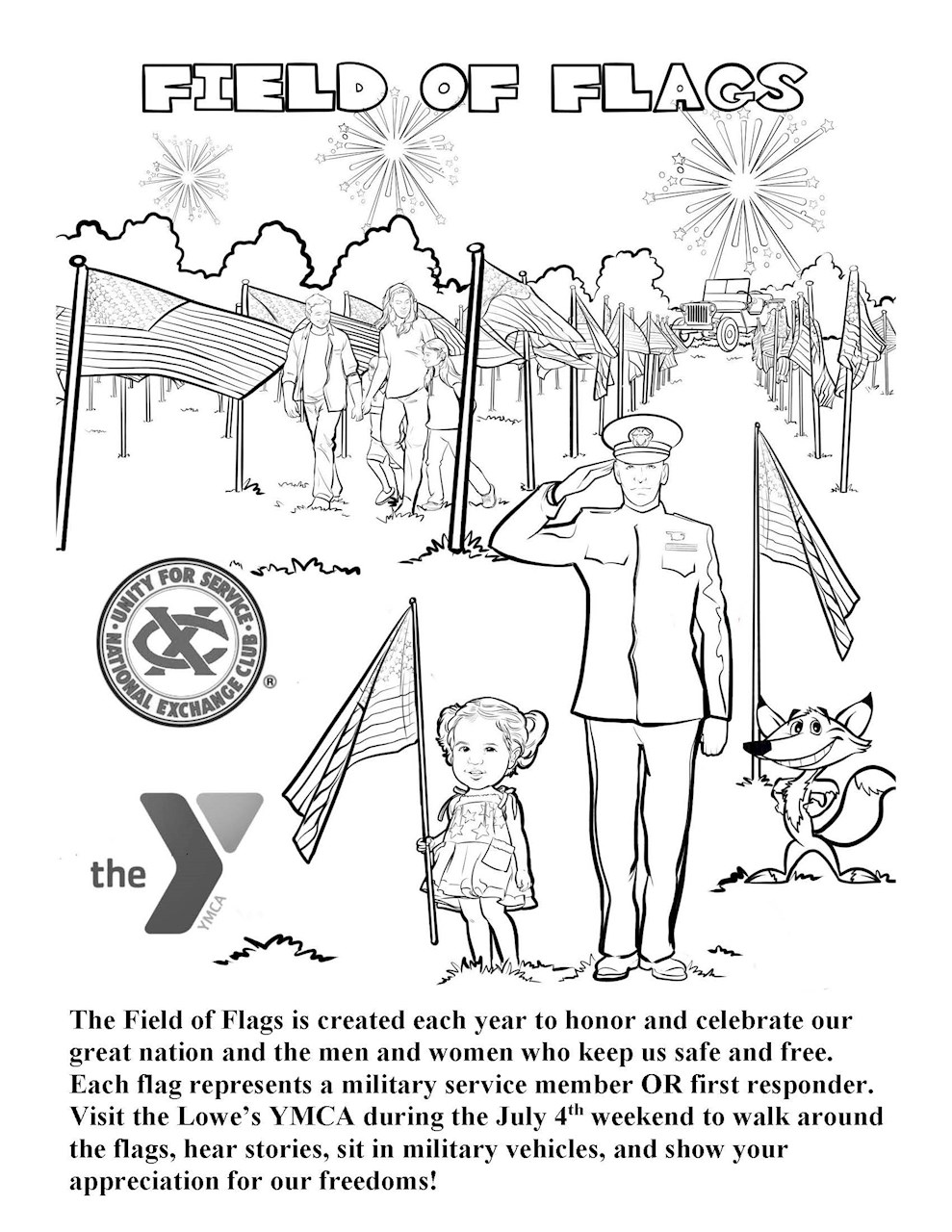Ymca Coloring Sheet Coloring Pages